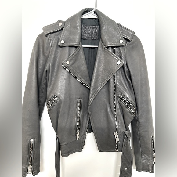 All Saints | Jackets & Coats | All Saints Leather Jacket | Poshmark